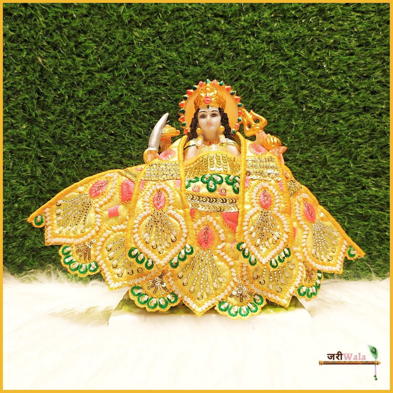 Mata Ki Dress Online, Buy Durga Ji Dresses, Maa Durga Poshak, Mata Rani ...